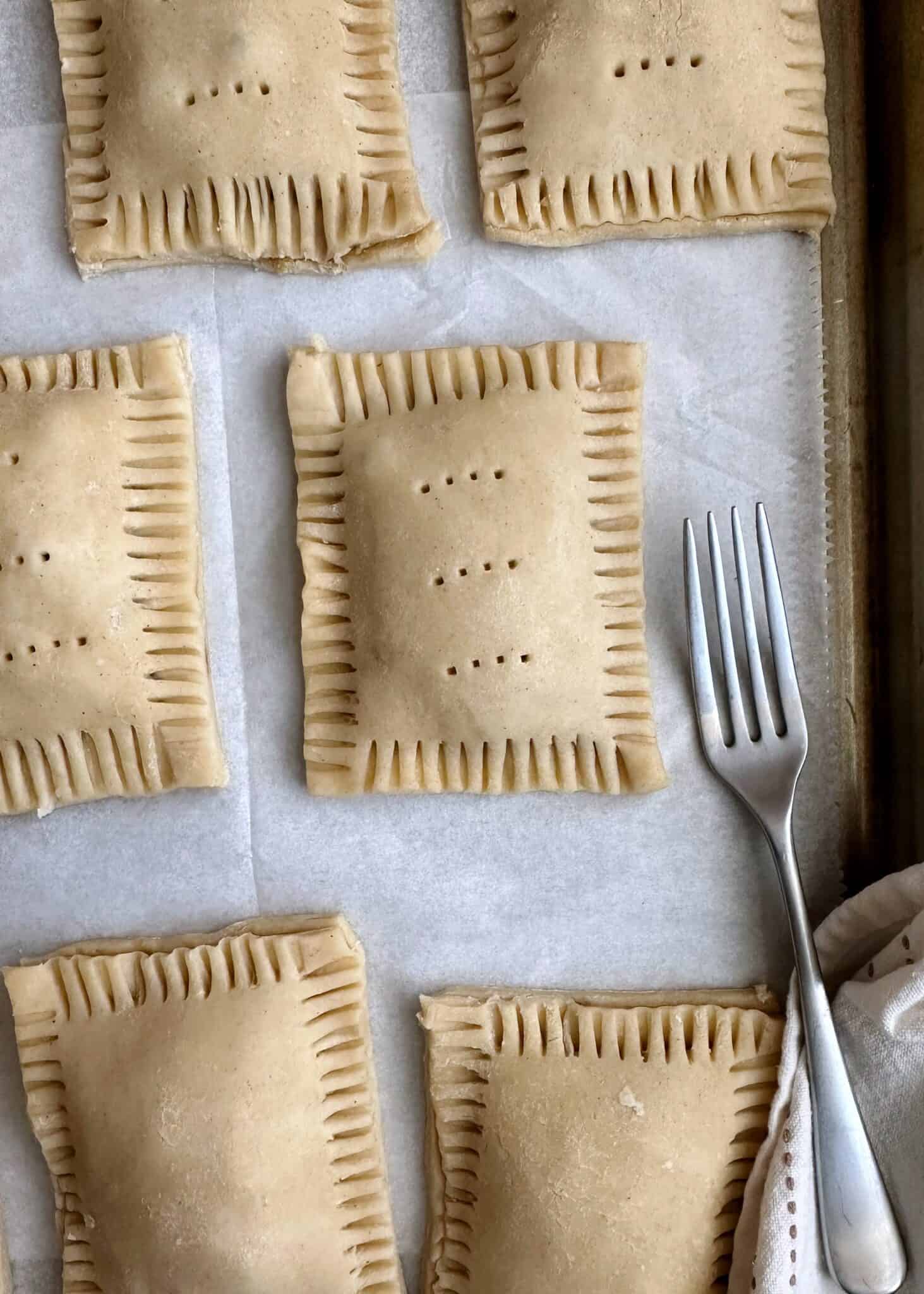 Oatmeal Chocolate Chip Cookie Pop Tarts - Laura Loves to Cook