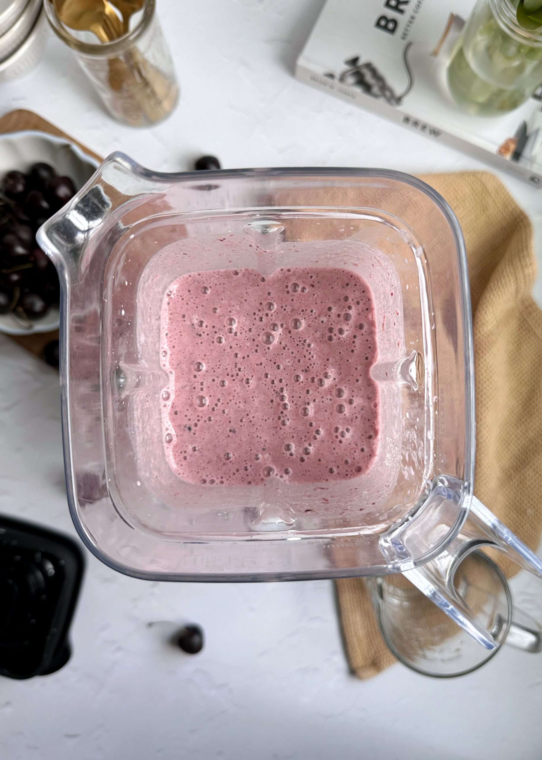 Berry Cherry Smoothie - Laura Loves to Cook