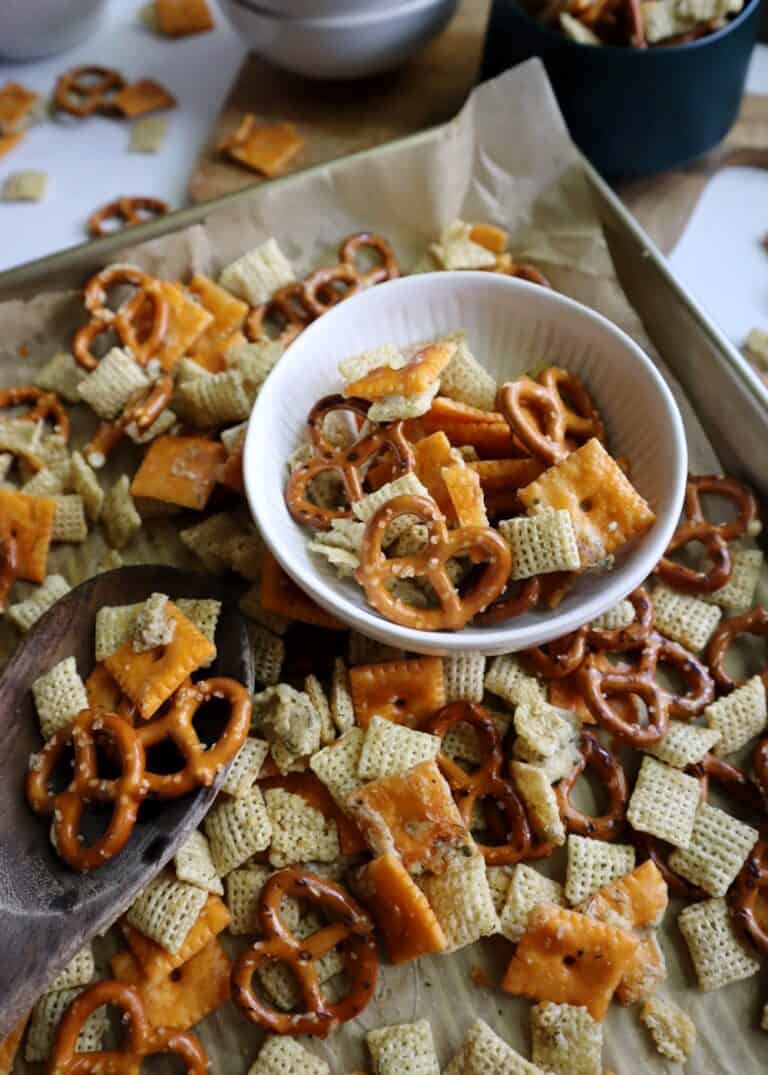 Ranch Snack Mix - Laura Loves to Cook