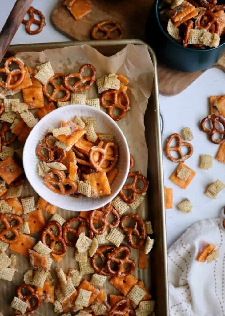 Ranch Snack Mix - Laura Loves to Cook
