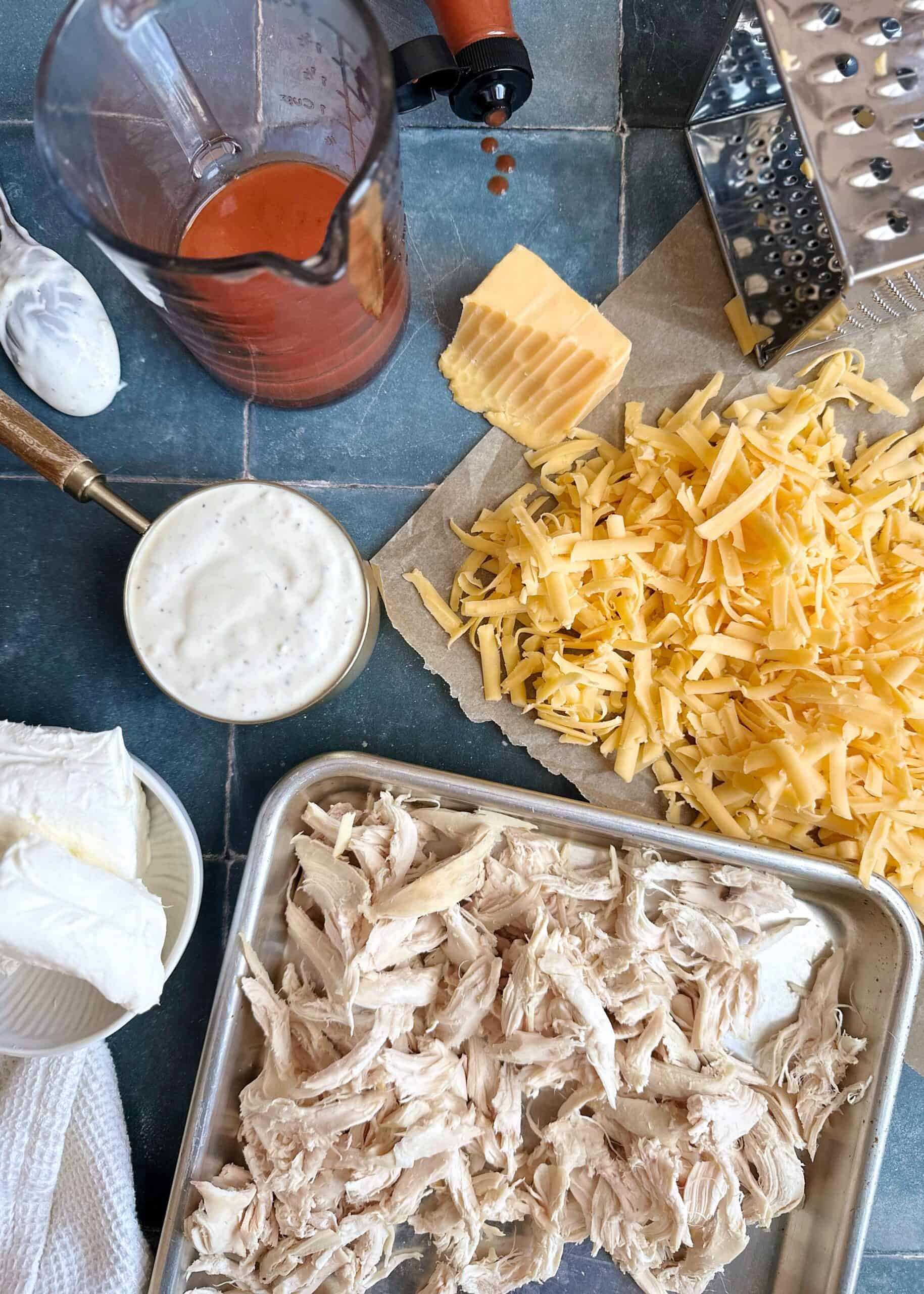 Buffalo Chicken Dip (Chicken Lip Dip) - Laura Loves to Cook