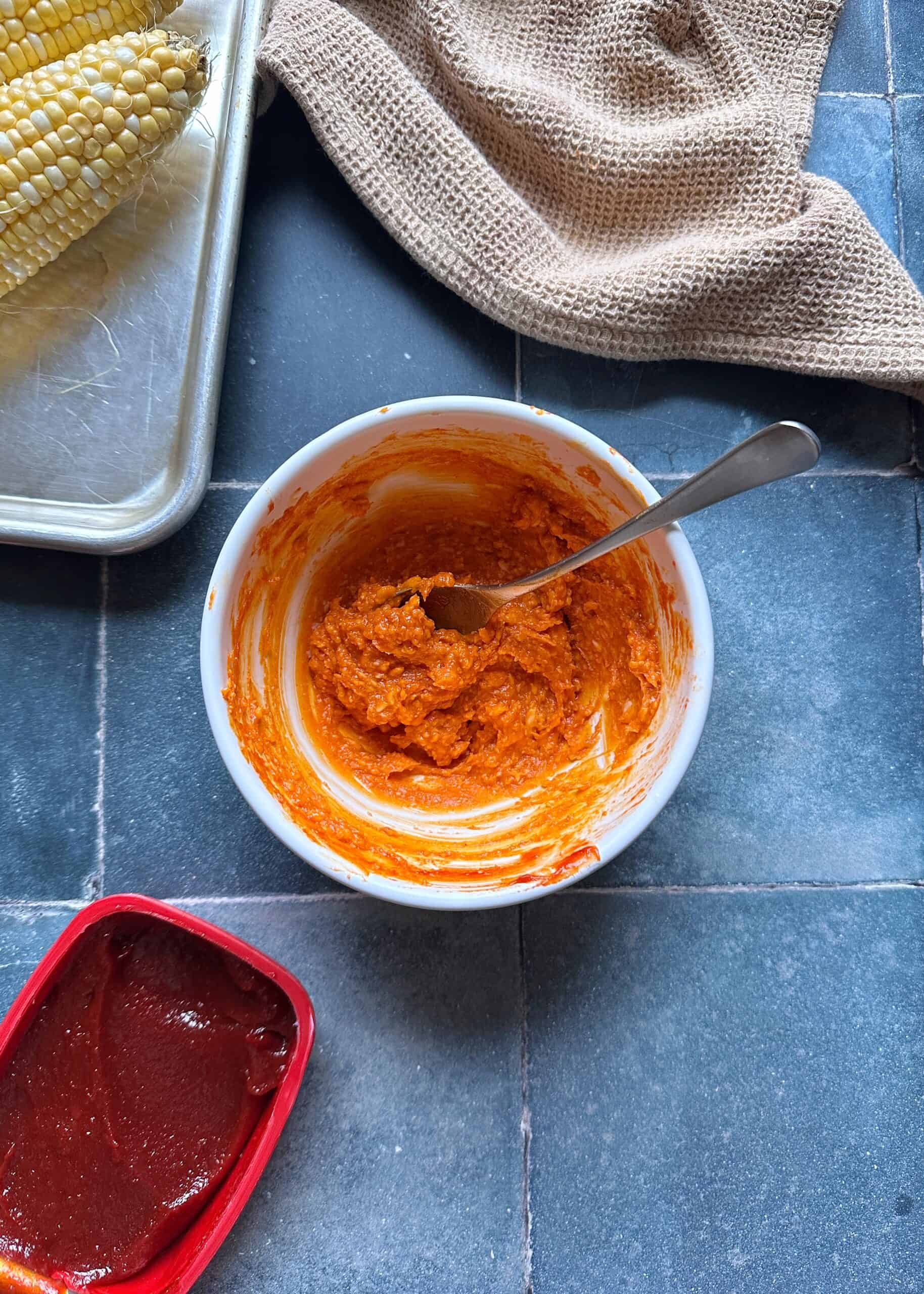 Grilled Corn with Gochujang Butter - Laura Loves to Cook